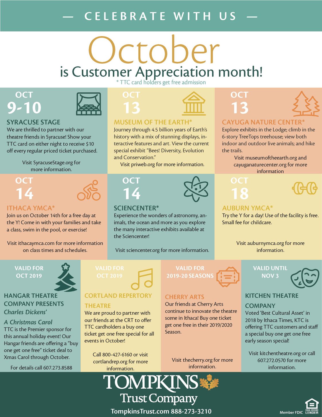 October is Customer Appreciation Month